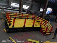 China HDPE Square Leisure Fishing Cage 10m x 60m for Aquaculture Fish Farming with Anti-Wave Platform for sale