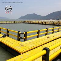 China HDPE Deep Sea Aquaculture Fish Cage 10m-60m Diameter Anti-Wave 12 Grade for sale