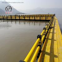 China HDPE Deep Sea Aquaculture Fish Cage 10m-60m Diameter Anti-Wave 12 Grade for sale