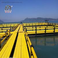 China HDPE Deep Sea Aquaculture Fish Cage 10m-60m Diameter Anti-Wave 12 Grade for sale