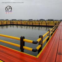 China HDPE Deep Sea Aquaculture Fish Cage 10m-60m Diameter Anti-Wave 12 Grade for sale