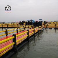 China HDPE Leisure Aquaculture Cage 200mm-500mm Floating Pipe for Inshore Lake Fish Farming for sale
