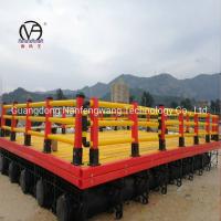 China HDPE Leisure Aquaculture Cage 200mm-500mm Floating Pipe for Inshore Lake Fish Farming for sale