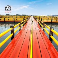China HDPE Leisure Aquaculture Cage 200mm-500mm Floating Pipe for Inshore Lake Fish Farming for sale