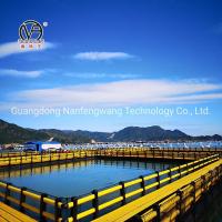 China HDPE Square Leisure Fish Cage for Marine Aquaculture 200mm to 500mm Floating Pipe for sale