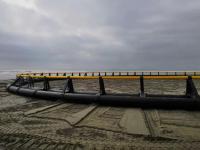 China Circular HDPE Pipe Floating Net Cage 10m for Fish Farming Marine Aquaculture for sale