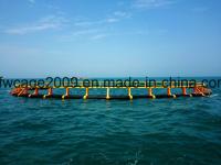 China HDPE Circular Fish Cage 13m-50m Diameter 200mm-400mm Floating Pipe for Aquaculture for sale