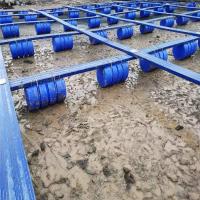 China Marine Polyethylene Fish Farming Cage 6m Depth Typhoon Resistant PE Aquaculture System for sale