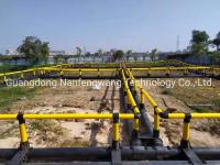 China Square HDPE Fish Cage 3m x 3m to 10m x 10m Marine Grade Pipe for Lake Tilapia Grouper Farming for sale
