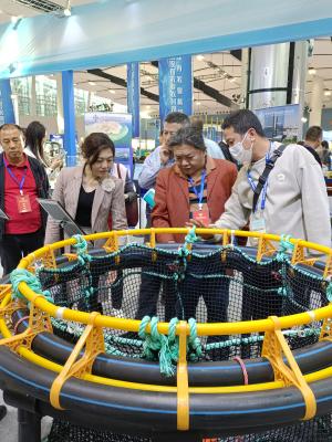 China HDPE Marine Grade Floating Fish Cage 10-60m Diameter Anti-Typhoon Aquaculture for sale