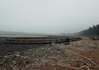 China Deep Sea Anti Wave HDPE Fish Cage 80m-300m Circumference for Tilapia Shrimp Farming for sale