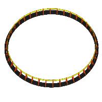 China HDPE Fish Cage Integrated Injection Molding Seamless Frame 80m-300m Circumference Offshore Marine Aquaculture for sale