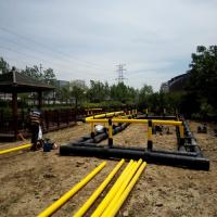 China Square HDPE Floating Fish Cage 4m x 4m for River Sea Aquaculture for sale