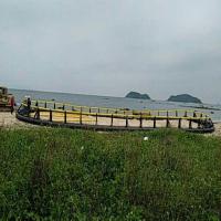China HDPE Floating Fish Cage 80m-300m Circumference Anti-Bird Anti-Escape for Aquaculture for sale