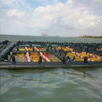 China Custom Square Anti-Wave HDPE Fish Cage 2m to 30m Integrated Floating Frame for Tilapia Freshwater Aquaculture for sale