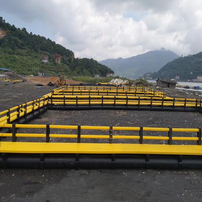 China HDPE Floating Fish Cage 80m-300m Circumference Anti-Corrosion 25-Year Lifespan for Aquaculture for sale