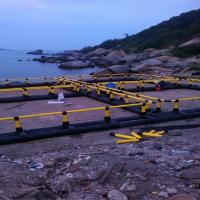 China Custom Size HDPE Square Aquaculture Cage for Tilapia Sea Bass 2m to 30m for sale