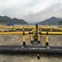 China Custom Size HDPE Square Aquaculture Cage for Tilapia Sea Bass 2m to 30m for sale