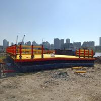 China Floating Water Leisure Platform Scenic Water View Floating Deck for sale
