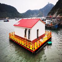 China Floating Water Leisure Platform Scenic Water View Floating Deck for sale