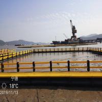 China Custom HDPE Floating Dock Platform for Water House 80m-300m Circumference for sale