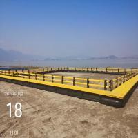 China Custom HDPE Floating Dock Platform for Water House 80m-300m Circumference for sale