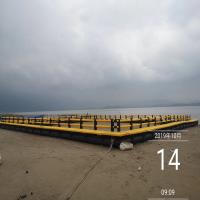China HDPE Anti Slip Floating Activity Platform 80m-300m Circumference for Water Entertainment for sale