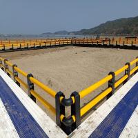 China Assembled Floating Water Platform HDPE Custom Water Activity Deck 80m-300m Circumference for sale
