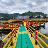 China Stable Floating Dock Platform Water Leisure Entertainment Platform for sale