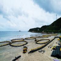 China HDPE Circular Floating Fish Cage Complete Set 80m-300m Circumference for Freshwater Aquaculture for sale