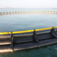 China Large Size Circular Fish Cage Complete Set with Full Accessories for sale