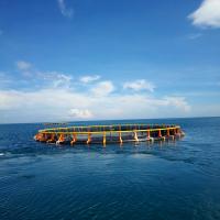 China Wind & Wave Resistant Circular Floating Cage for Open Water for sale