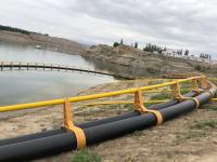 China Complete Circular Fish Cage System HDPE 80m-300m Circumference with Anchors Ropes Buoys for sale