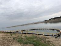 China Complete Circular Fish Cage System HDPE 80m-300m Circumference with Anchors Ropes Buoys for sale
