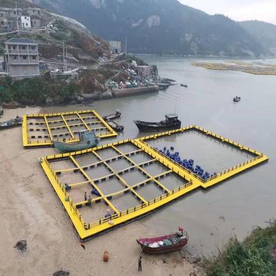 China HDPE Eco Floating Platform for Fish Cage Aquaculture 80m-300m Circumference for sale