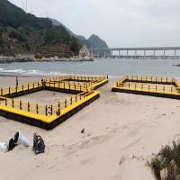 China HDPE Eco Floating Platform for Fish Cage Aquaculture 80m-300m Circumference for sale