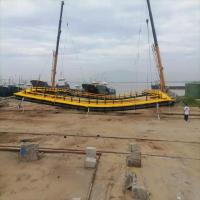 China Custom Floating Leisure Platform for Sightseeing Fish Cage Park Construction for sale