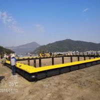 China Modular HDPE Floating Dock 80m-300m Circumference for Water Villa Fishery Sightseeing for sale