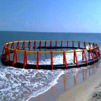 China HDPE Large Round Deep-Water Fish Cage 80m-300m Circumference Wave Resistance ≤6m for sale