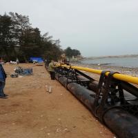 China HDPE Round Flowing Water Fish Cage 80m-300m Circumference for High-Density Aquaculture for sale