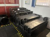 China HDPE Circular Fish Cage System 15m Floating Frame with Footboard and Mooring Parts for sale