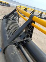 China Storm Resistant HDPE Fish Cage 12m Diameter 250mm Pipe for USA Fish Farming for sale