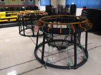 China Monsoon Resistant HDPE Fish Cage 12m Diameter 250mm Floating Pipe for India Fish Farming for sale