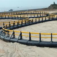China HDPE Anti-Typhoon Deep Sea Fish Cage Floating Aquaculture Cage 80m-300m for sale