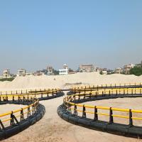 China HDPE Round Floating Fish Cage 80m-300m Circumference for Tilapia Pangasius Lake Aquaculture for sale