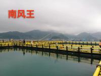 China Heavy Duty PE100 Square Fish Cage 200mm Main Float Pipe 6m Wave Resistant Aquaculture for sale