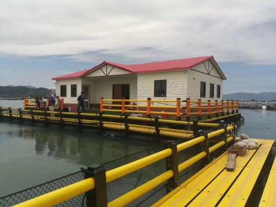 China Dia.20m Reinforced Anti-wind HDPE Fish Cage PE100 Pipe 315mm OD 18.5mm Wall Anti-UV for sale