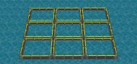 China Anti-Wave HDPE Fish Cage 200mm Float Pipe 6m Wave Height Square Aquaculture Cage for sale