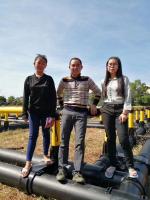 China HDPE Square Fish Cage 200mm Float Pipe 6m Wave Resistant for Lake Aquaculture for sale