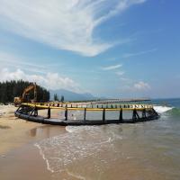 China Double-layer Protection Commercial Circular Aquaculture Cage for sale